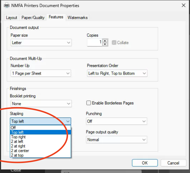 Trouble Shooting PMC Printer – New Mexico Finance Authority